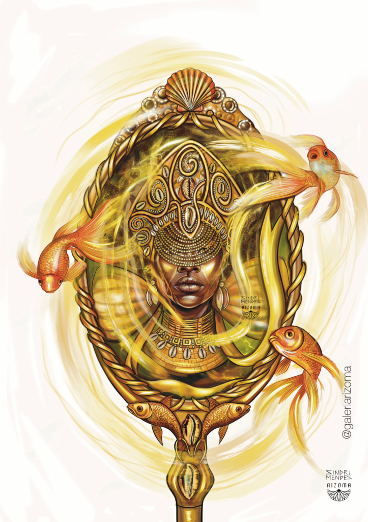 Abebé de Oxum - Galeria Rizoma